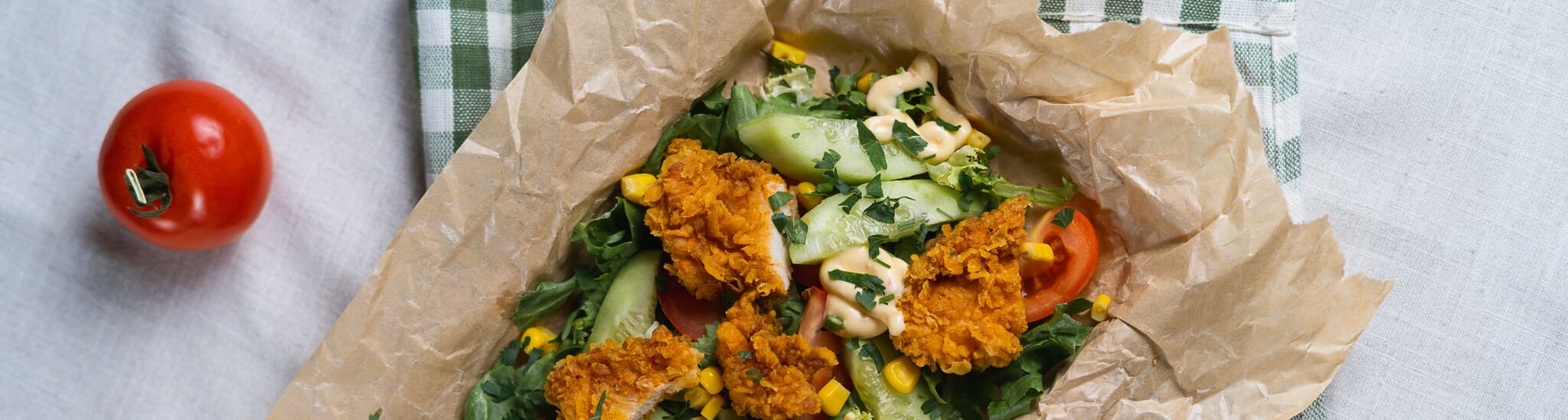 Salat mit Hähnchen so lecker und einfach wie noch nie bevor!